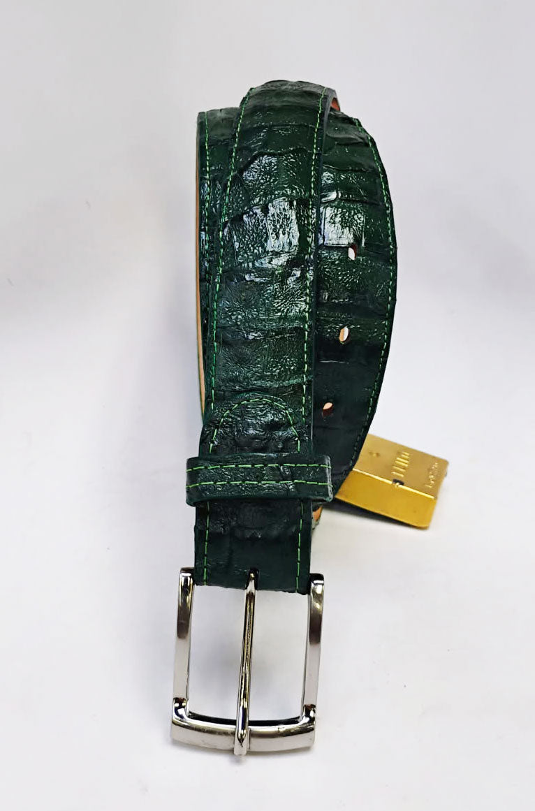 Crocodile Belt Green – C&E Fashions