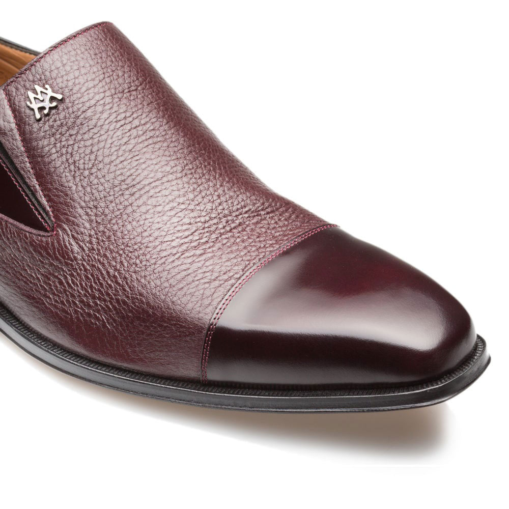Mezlan Milani Slip-On Shoe Burgundy – C&E Fashions